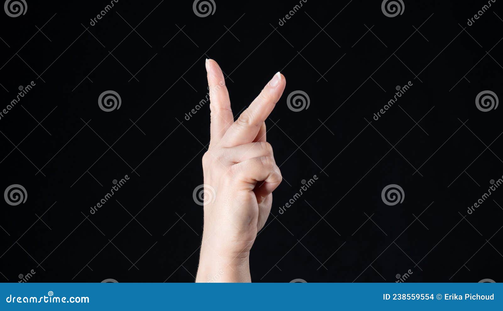 Sign Language, the Alphabet Letter: K Stock Photo - Image of letters ...