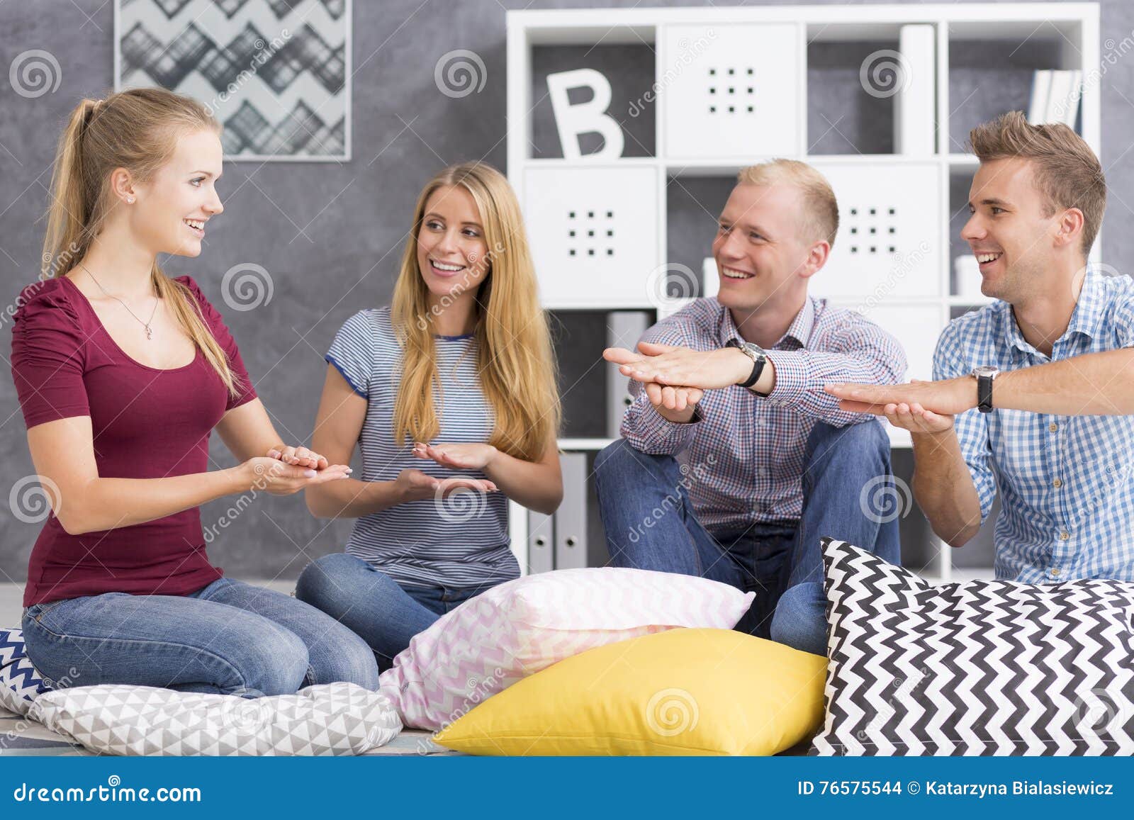 Sign Language for Beginners Stock Photo - Image of deaf, hearing: 76575544