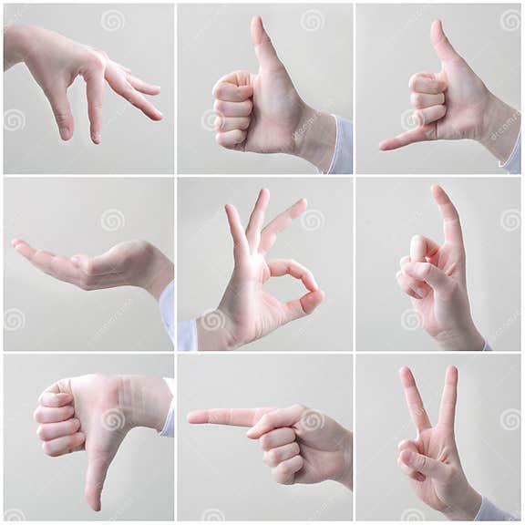 Sign language stock photo. Image of hands, signal, disapprove - 71285738