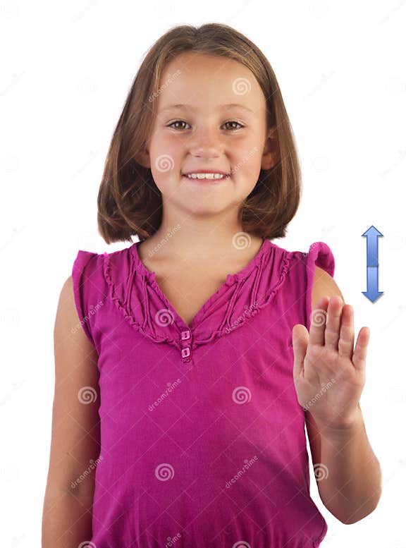 Sign language dog stock photo. Image of means, teach - 23619376