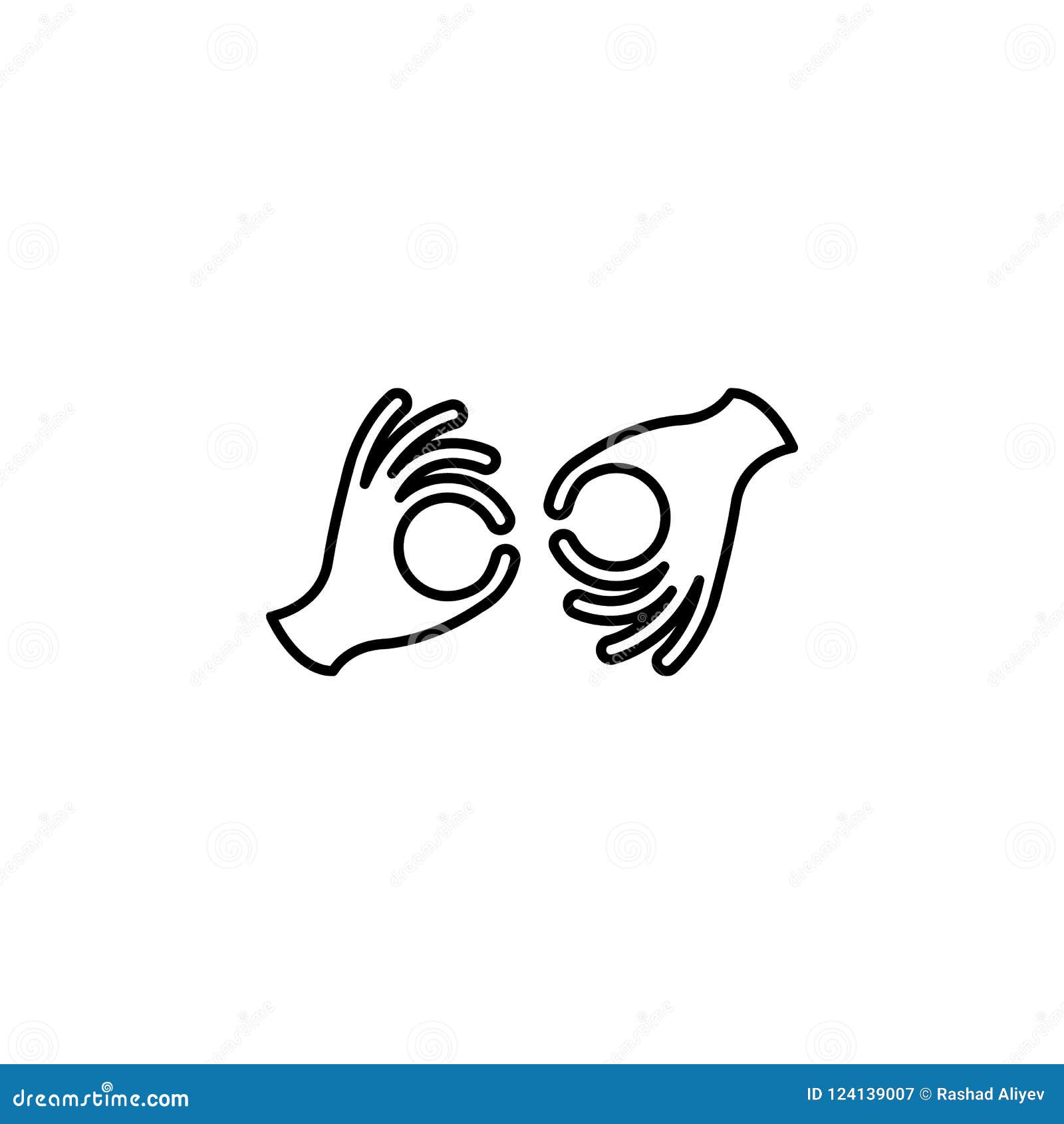 Sign Language Icon. Element of Disabled Icon for Mobile Concept and Web ...