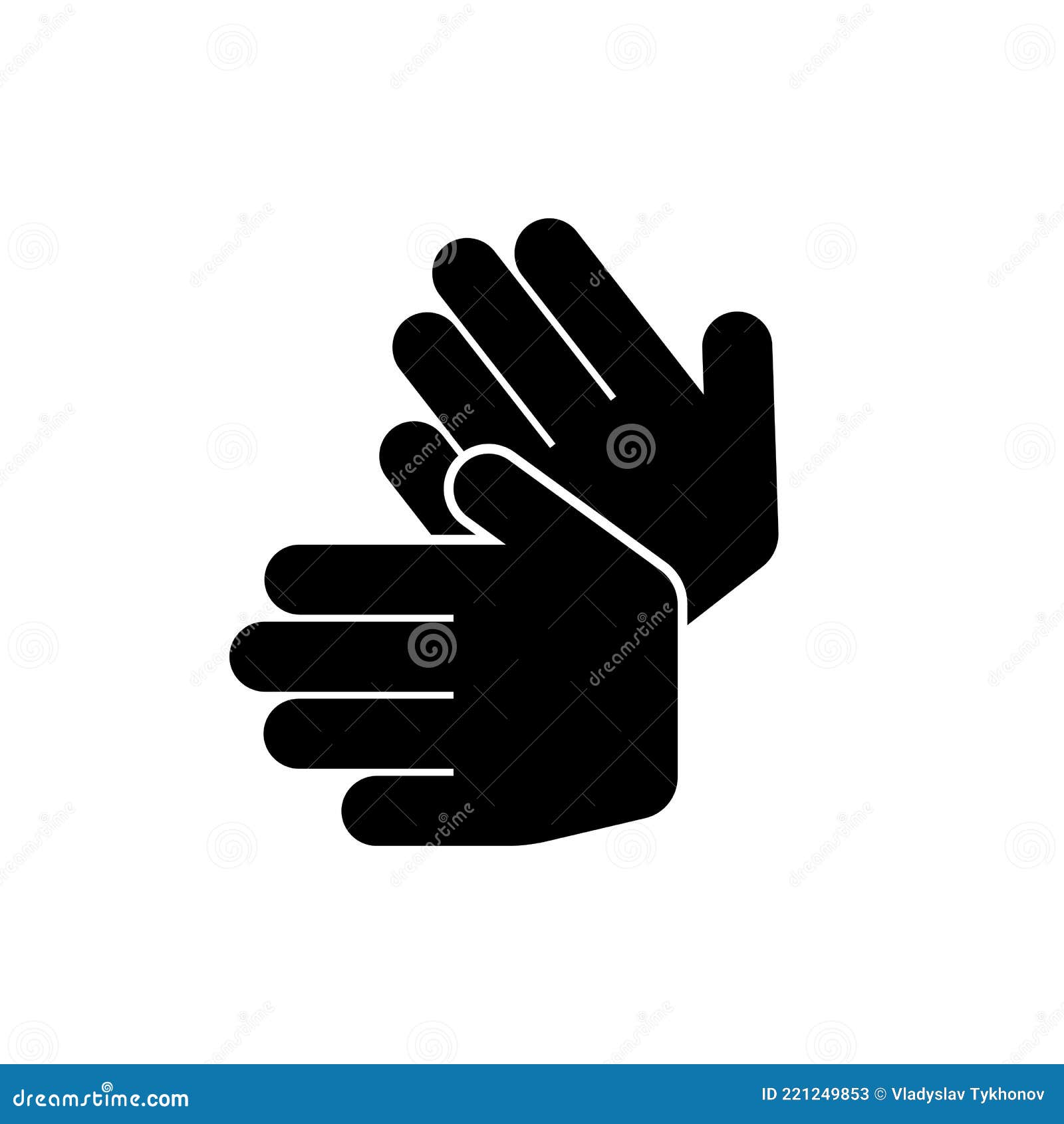 Sign Language Vector Icon. Disabled Symbol, Accessibility Icon Isolated ...