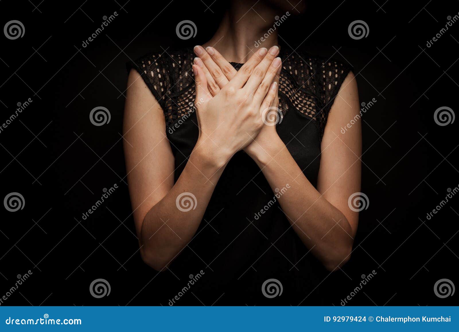 Sign Language of word stock photo. Image of finger, woman - 92979424