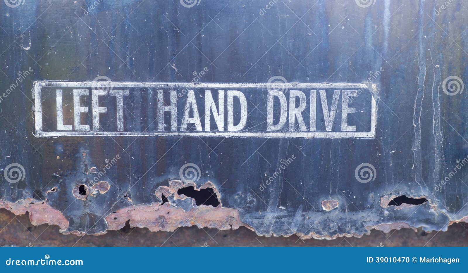 Sign left hand drive stock photo. Image of trunk, rolls - 39010470