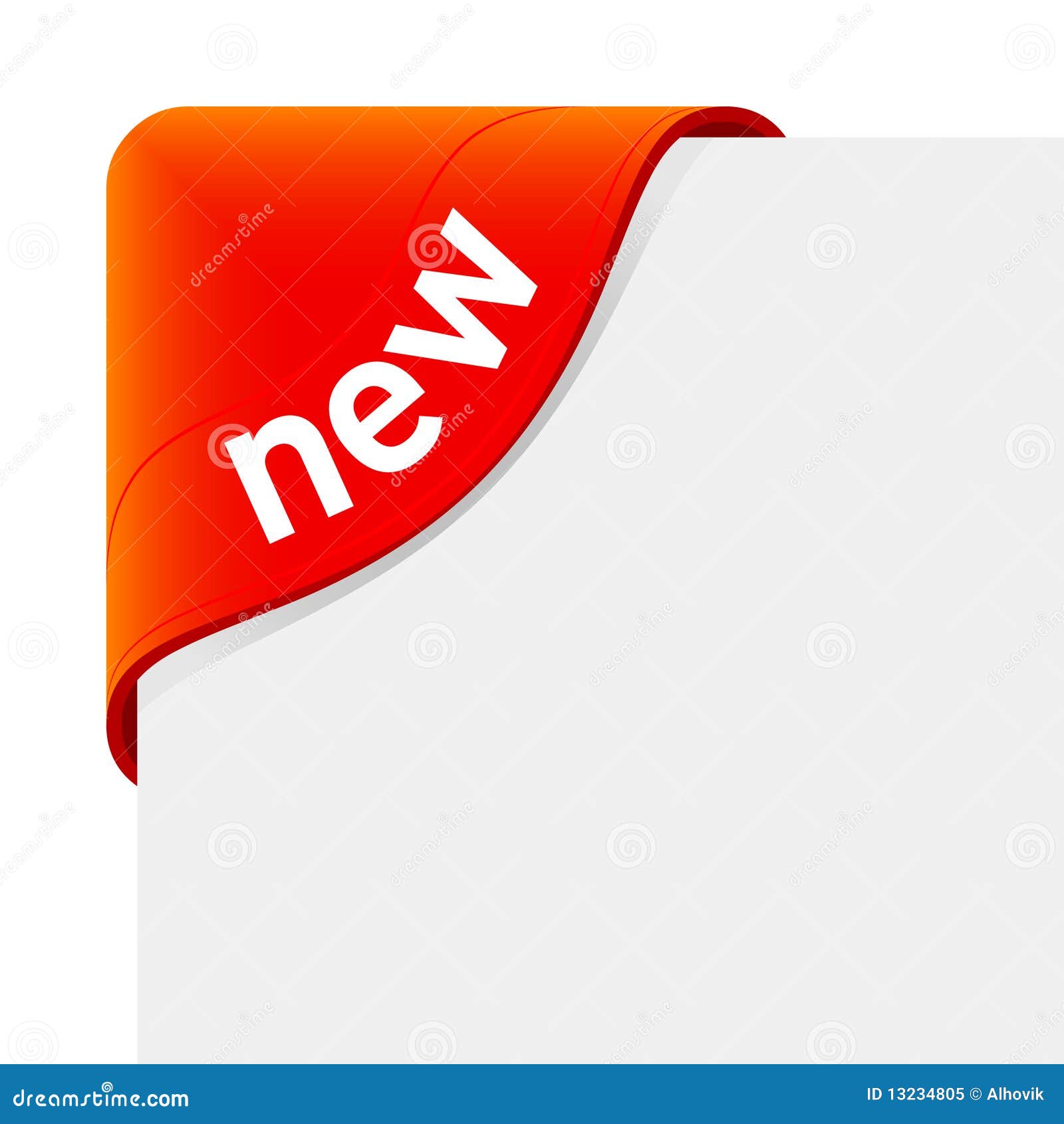 Sign New stock vector. Illustration of ribbon, finance - 13234805