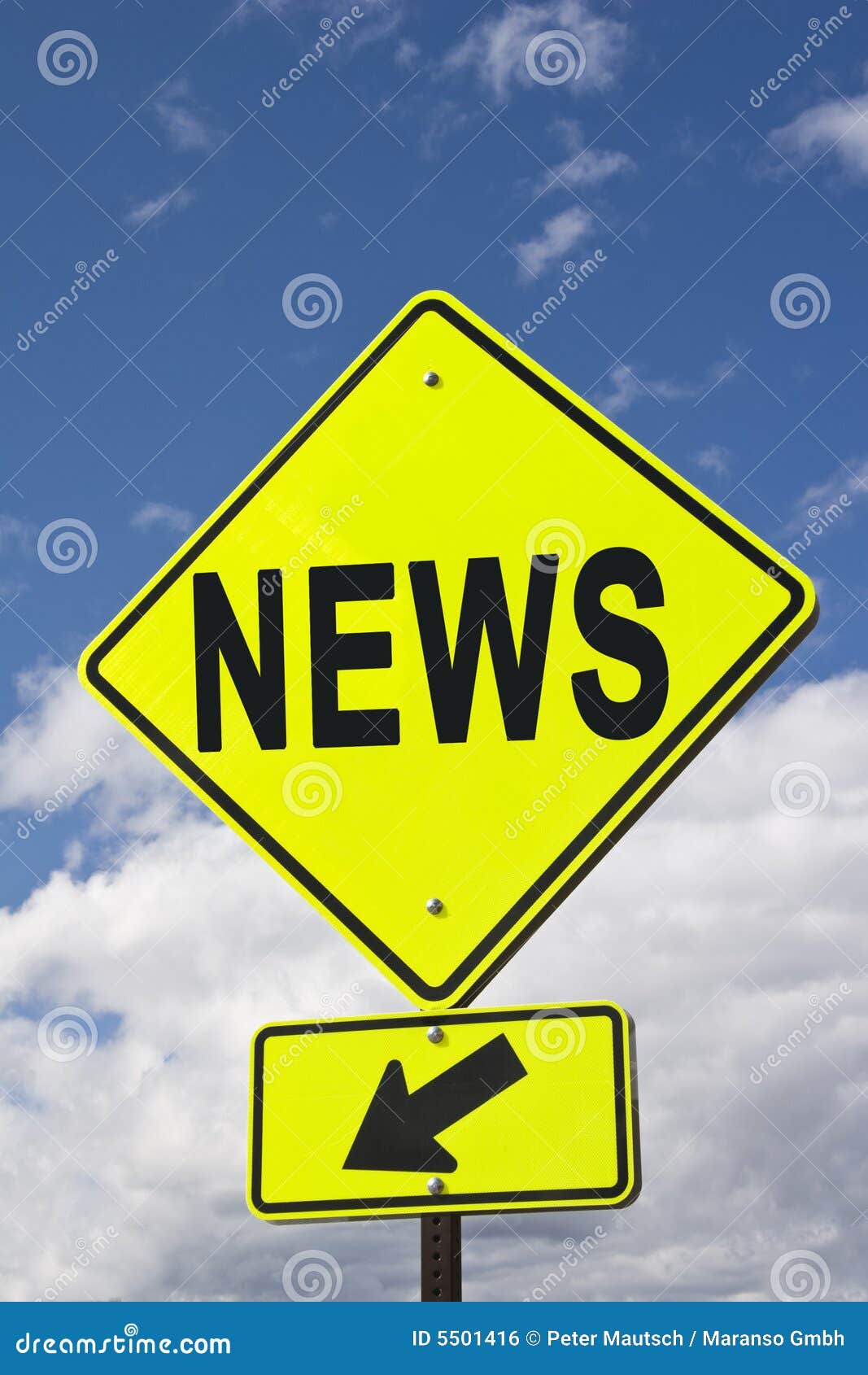 Sign NEWS stock photo. Image of graphic, news, indicate - 5501416