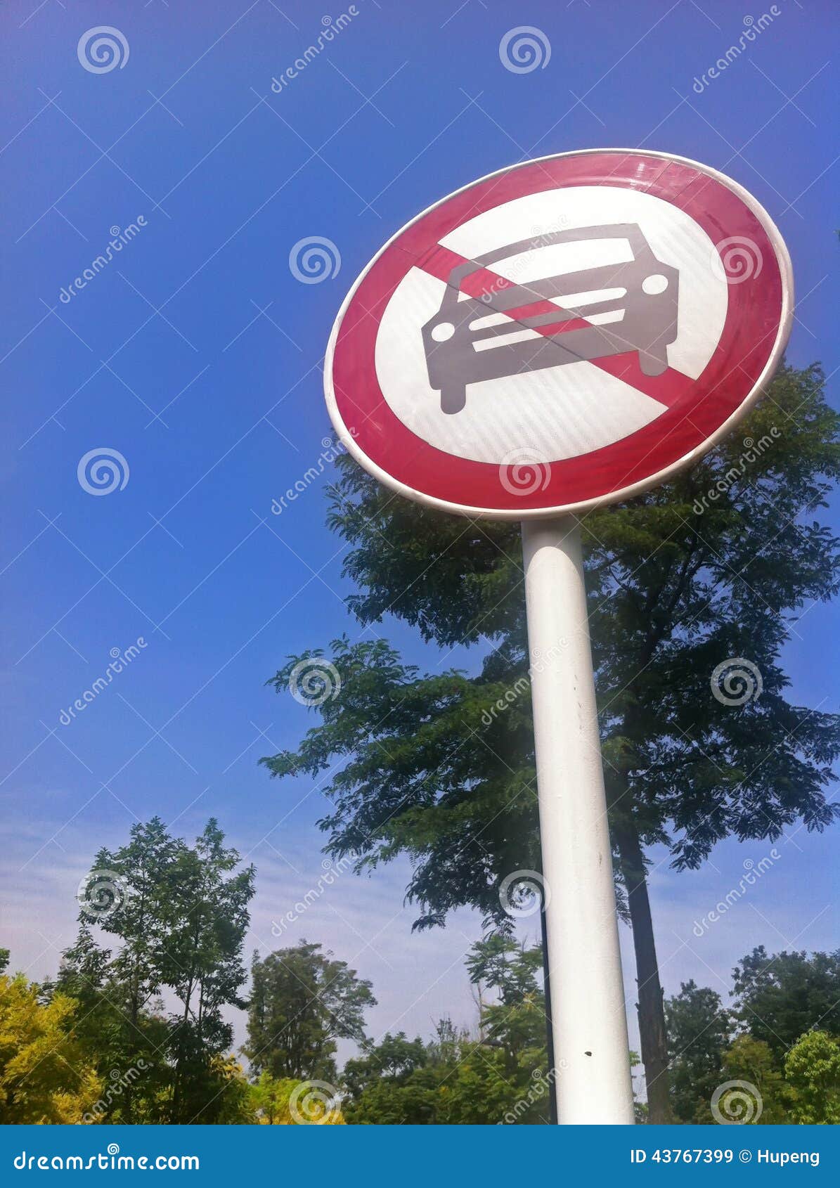 Sign for no passing stock image. Image of attention, house - 43767399