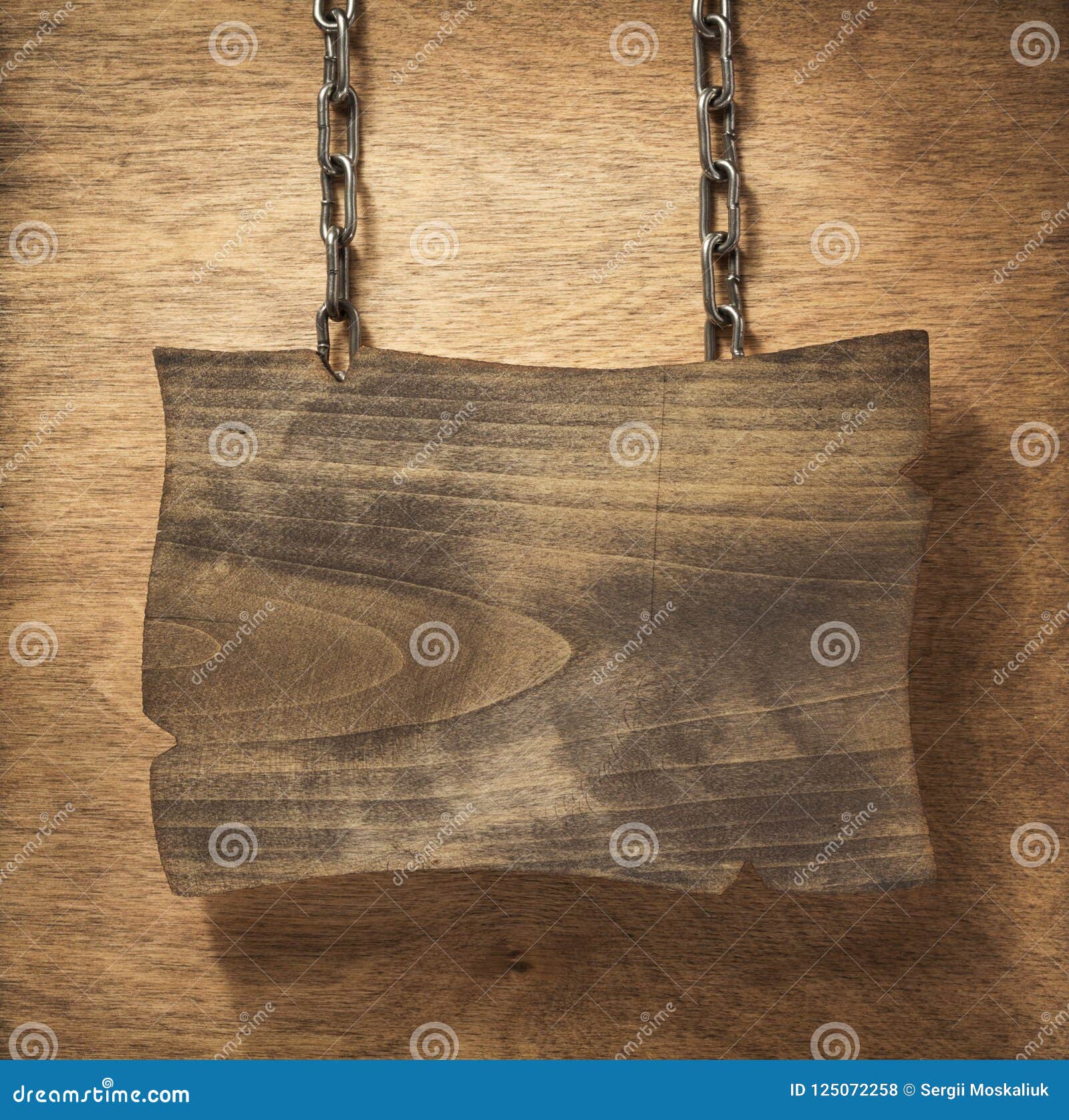 Sign Panel At Wooden Background Stock Photo - Image of background ...
