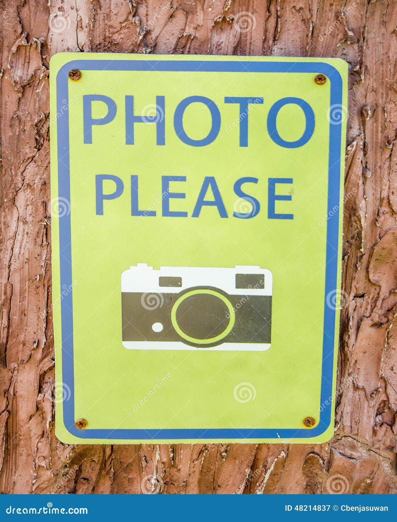 Sign of please take photo stock image. Image of optical - 48214837
