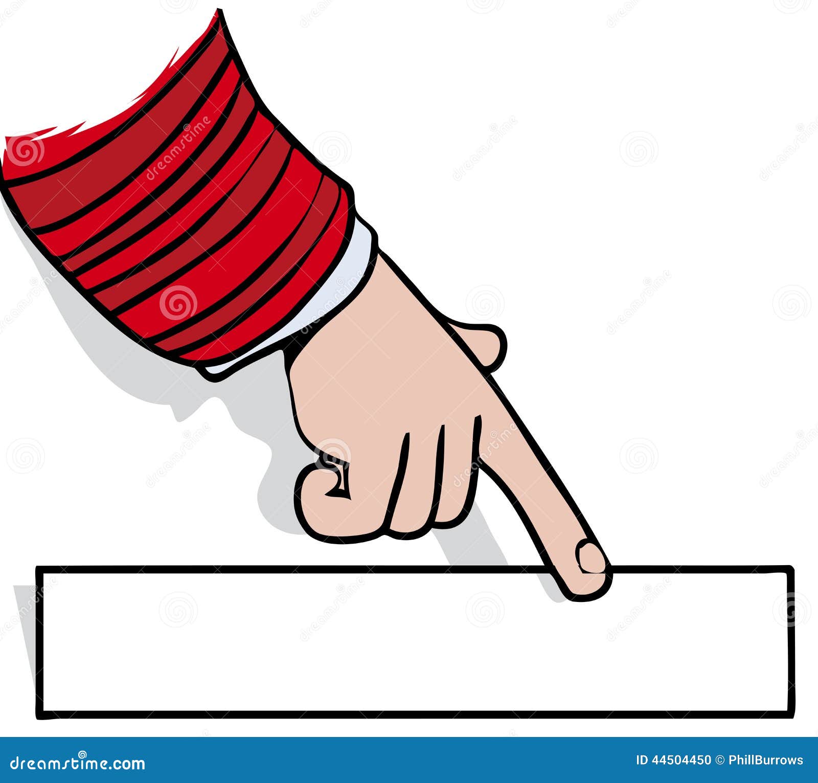 Sign pointing stock vector. Illustration of cheap, point - 44504450