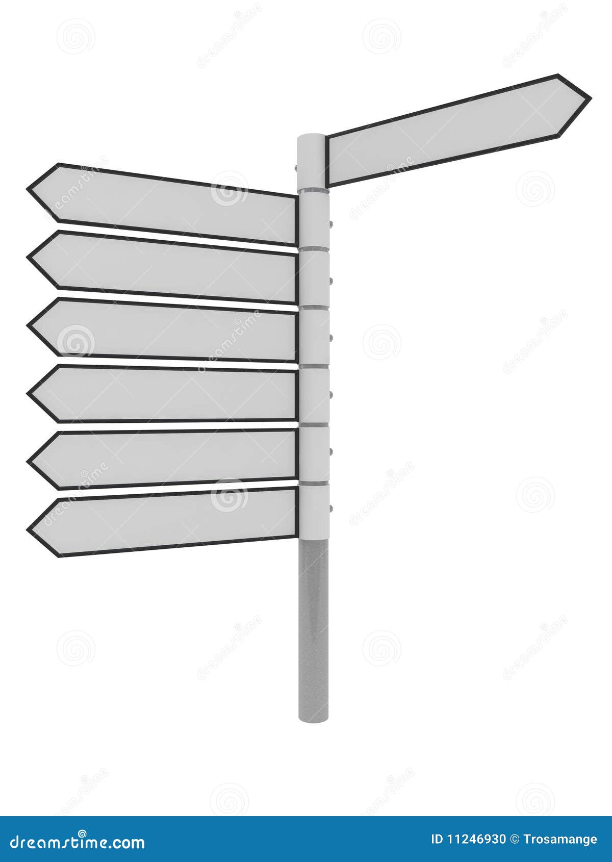 Sign post stock illustration. Illustration of direction - 11246930