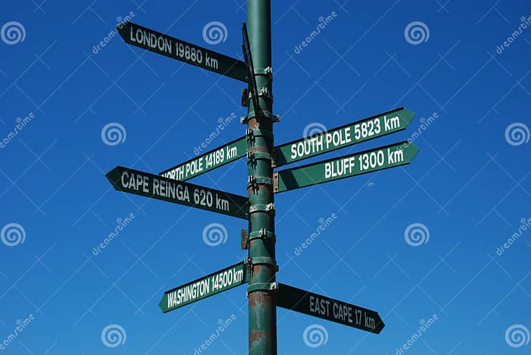 Sign post stock photo. Image of destinations, direction - 7814294
