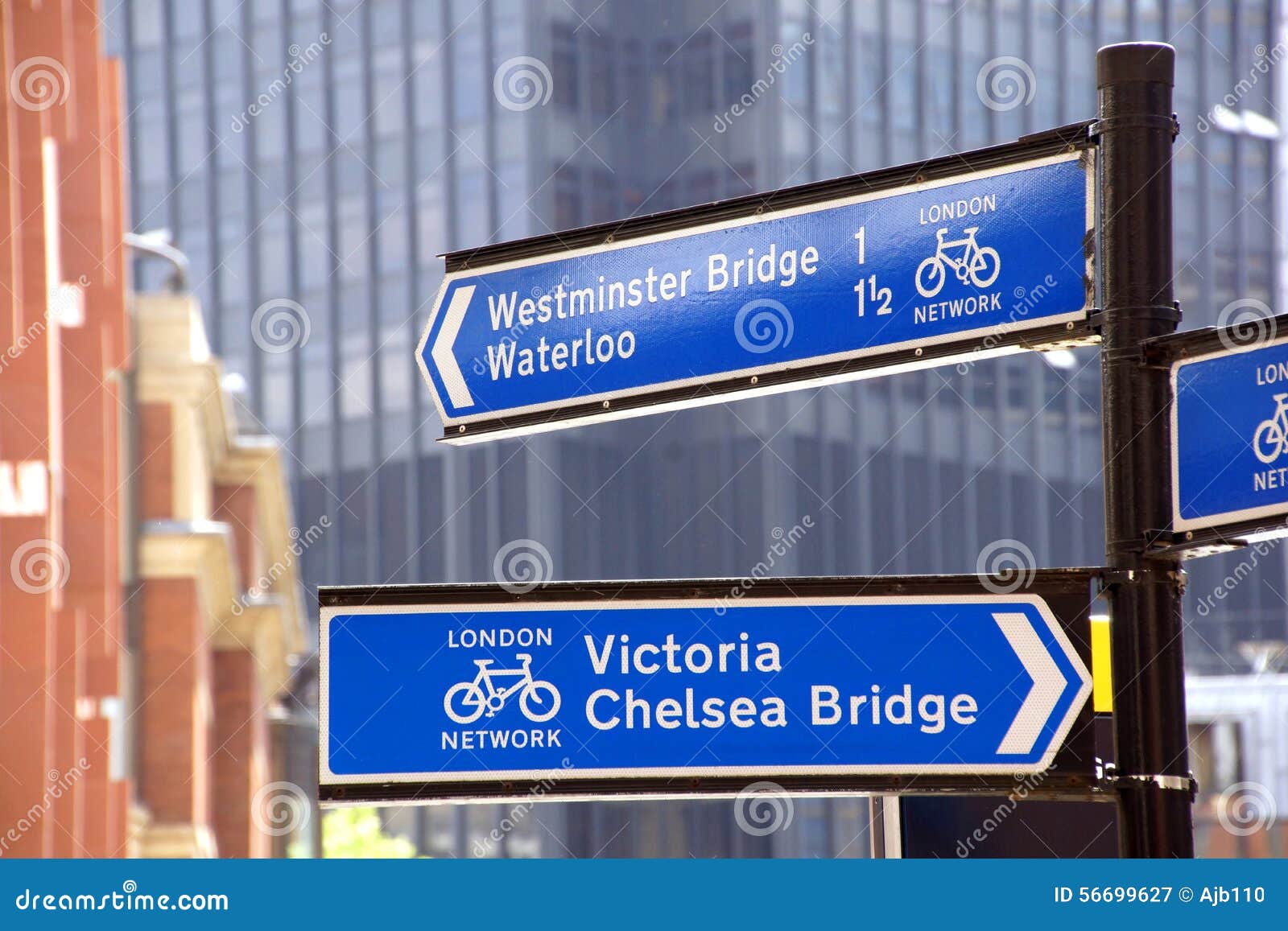 Sign post stock image. Image of london, blue, sign, information - 56699627