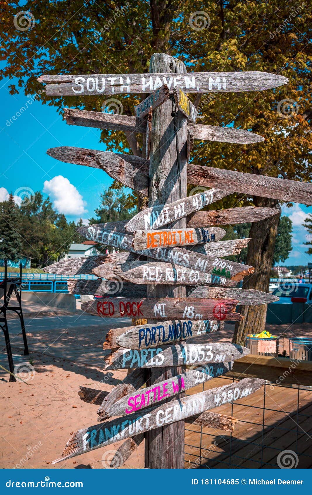 Sign Post Pointing To Different Cities Stock Image - Image of pointing ...