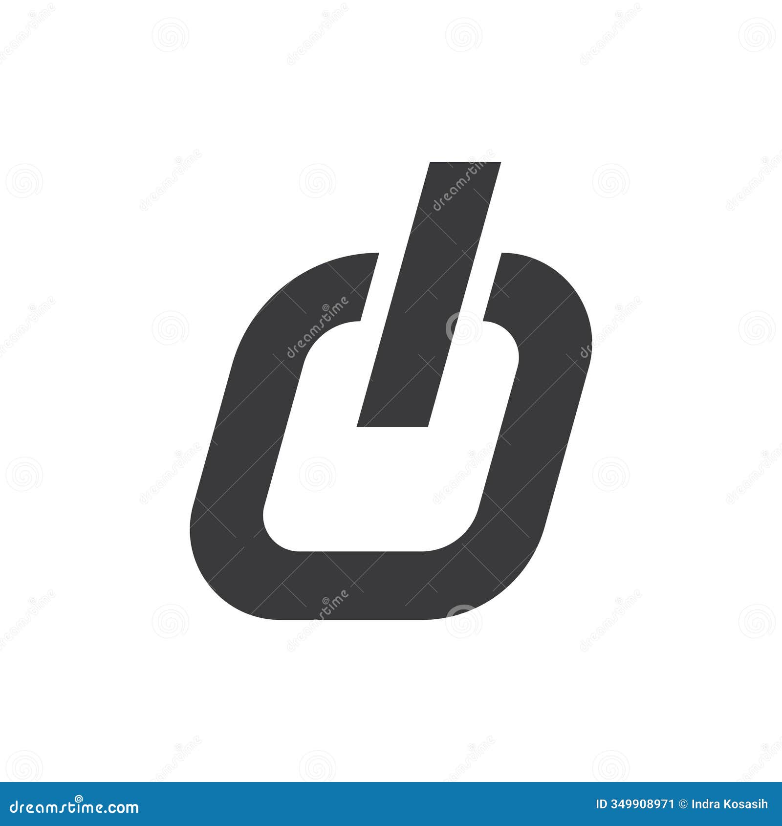 Sign of Power Button Icon Illustration Stock Vector - Illustration of ...