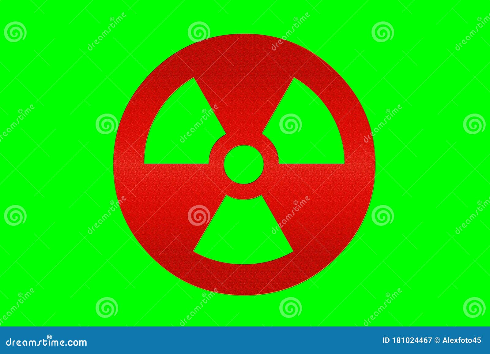 Green Radiation Symbol