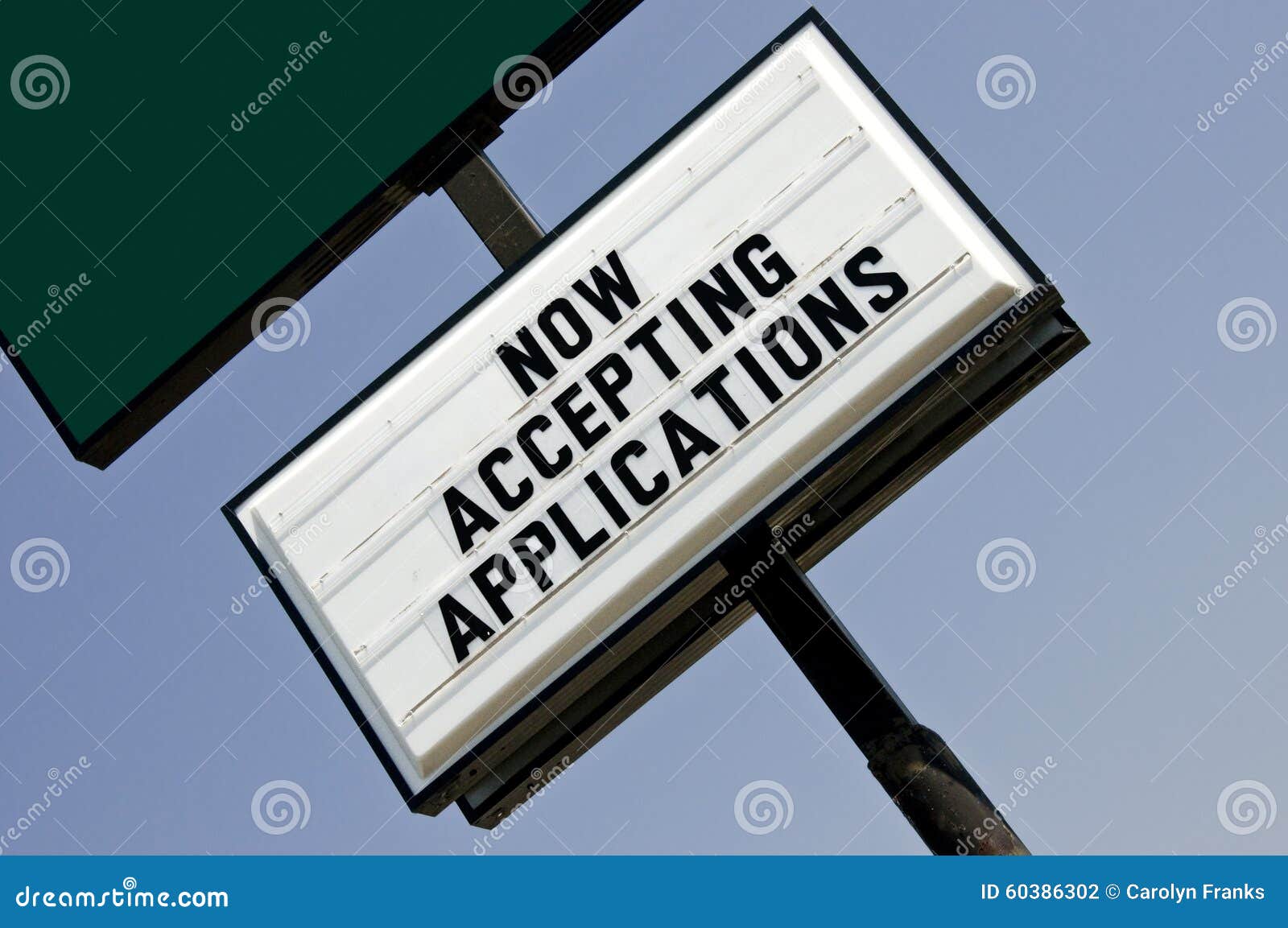 Sign of Recovery 1 stock photo. Image of people, retail - 60386302