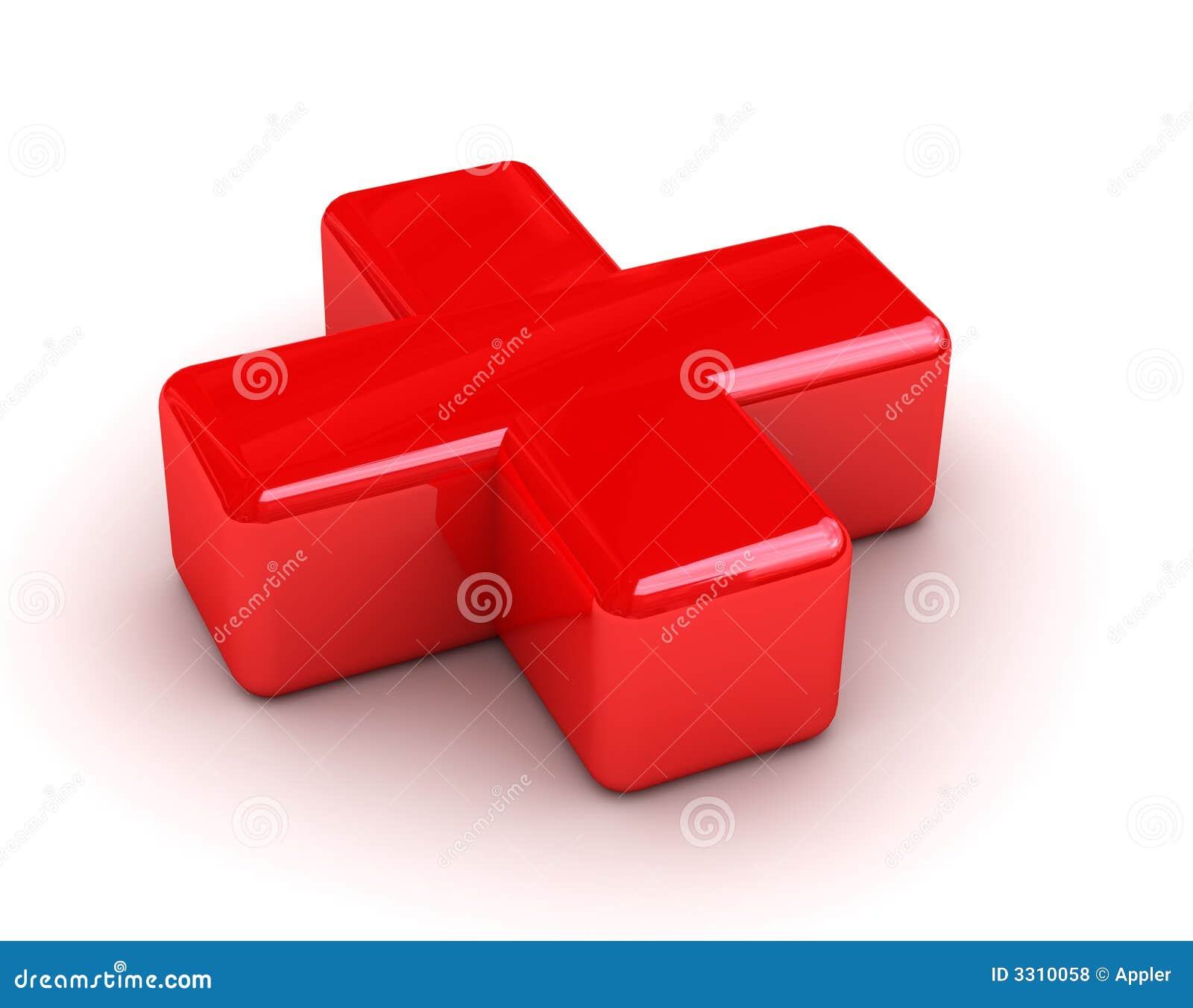 Sign a red cross editorial stock photo. Illustration of symbol - 3310058