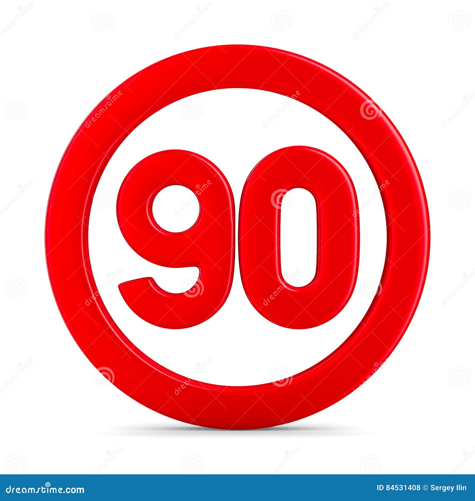 Sign restriction speed stock illustration. Illustration of circle ...