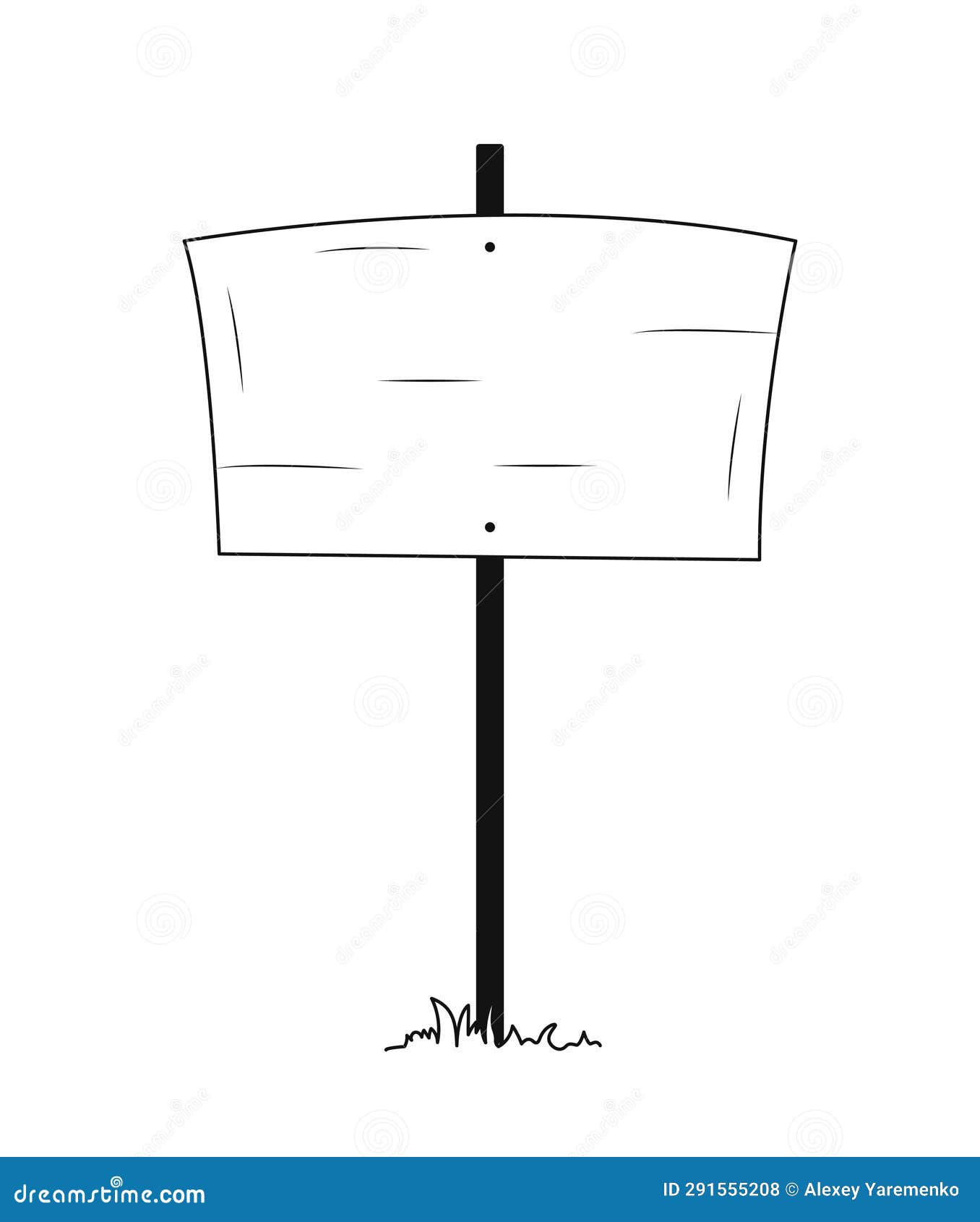 Sign road post vector line stock vector. Illustration of transportation ...