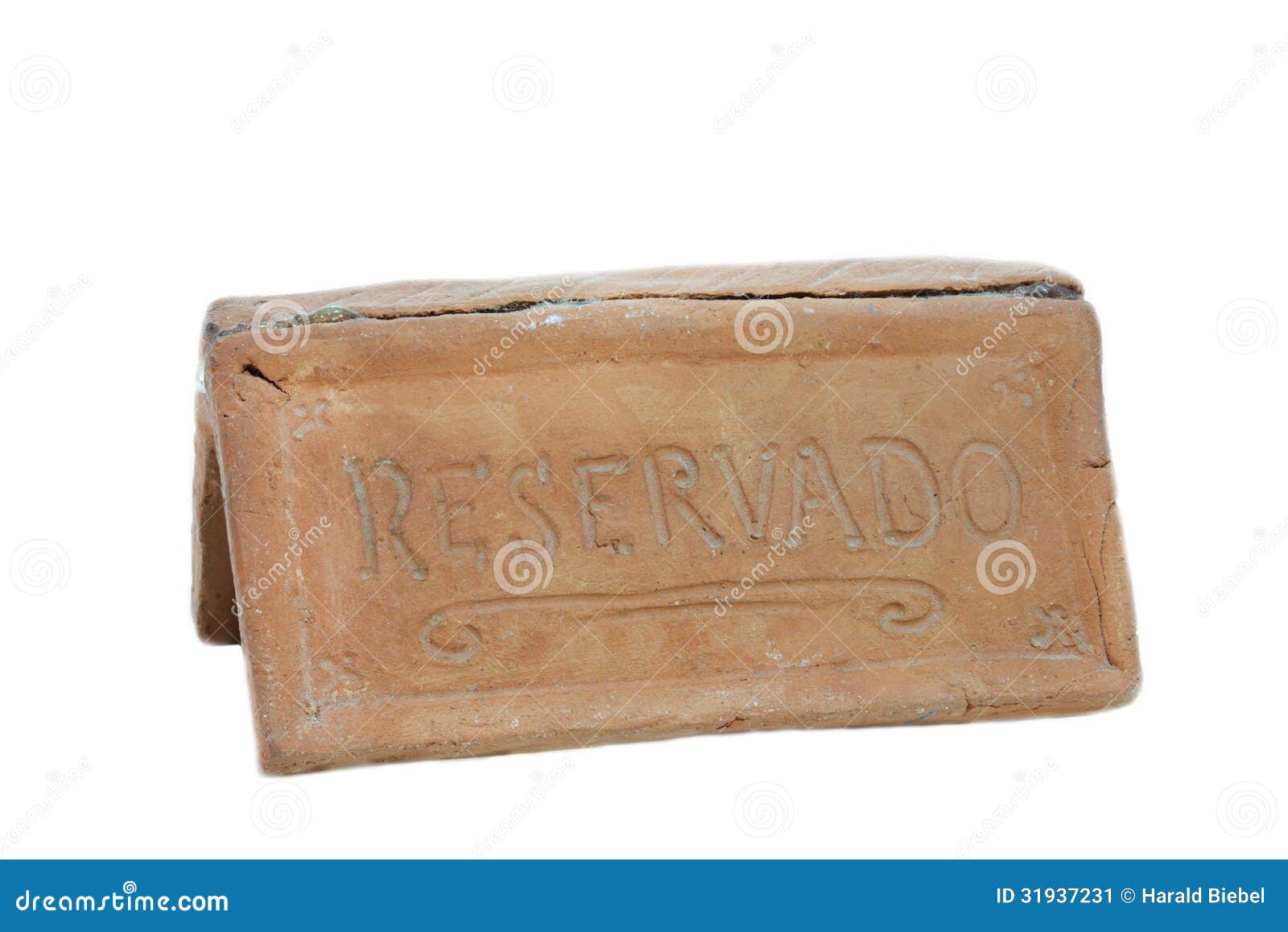 Sign Saying Reservado for Reserved Stock Image - Image of information ...