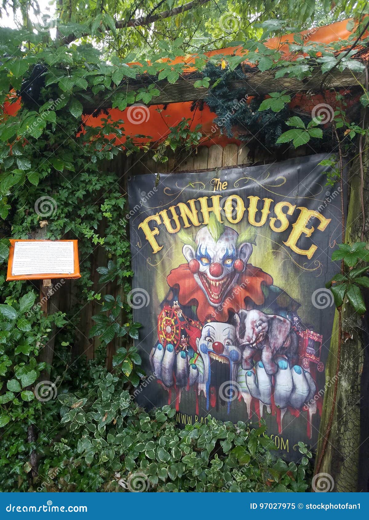 Carnival Funhouse Entrance