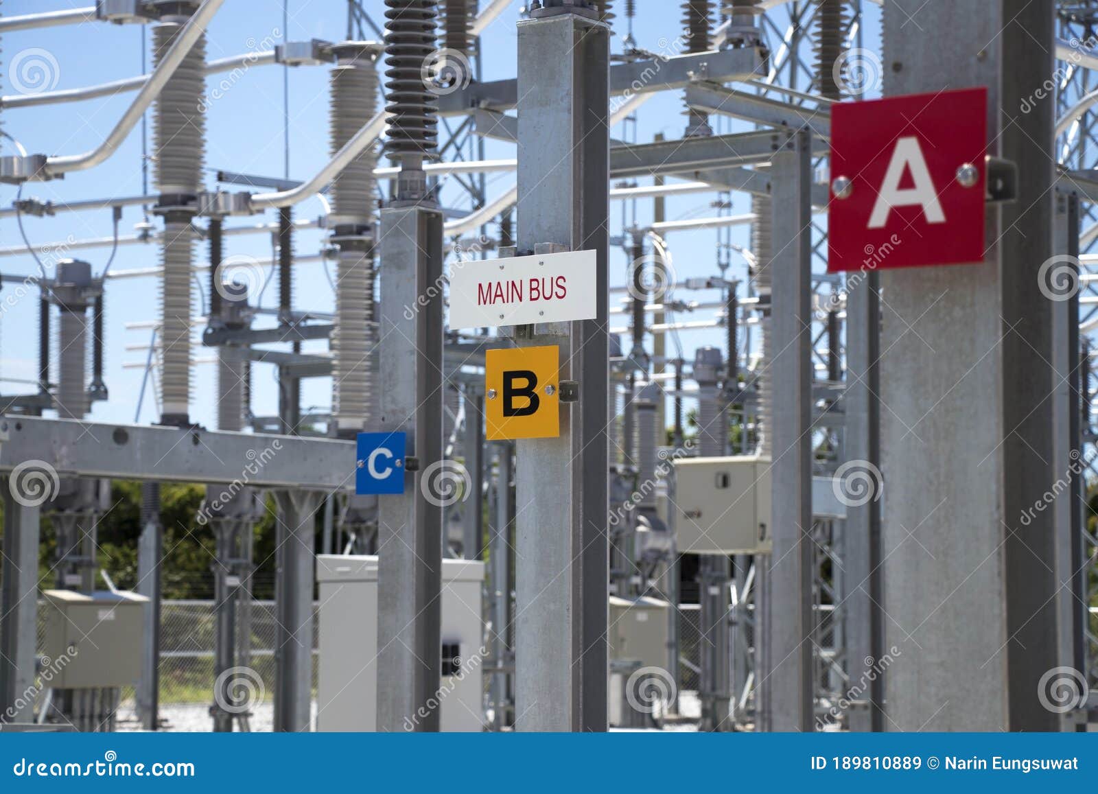 Substation Main Earth Test Point Royalty-Free Stock Photo ...