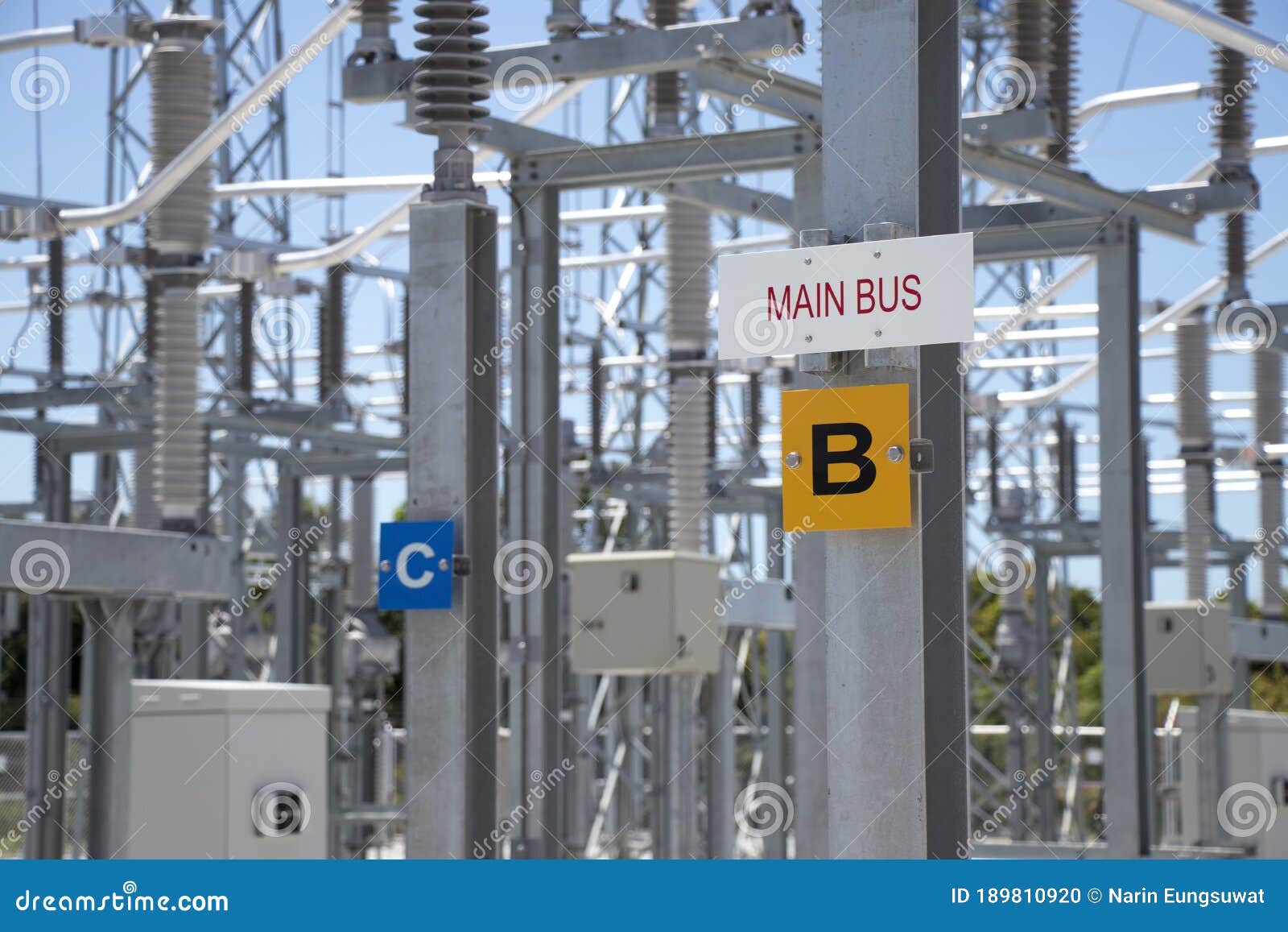 Substation Main Earth Test Point Royalty-Free Stock Photo ...