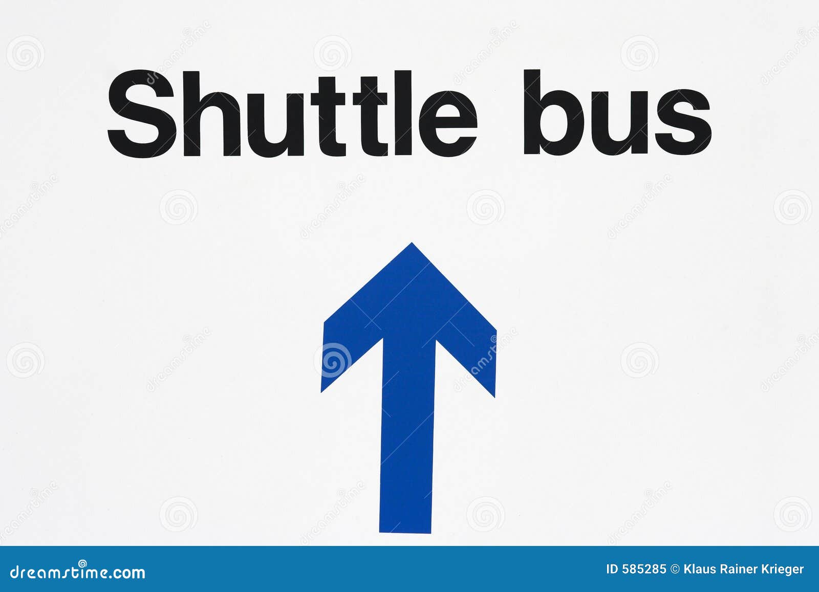 Sign shuttle bus stock illustration. Illustration of stop - 585285