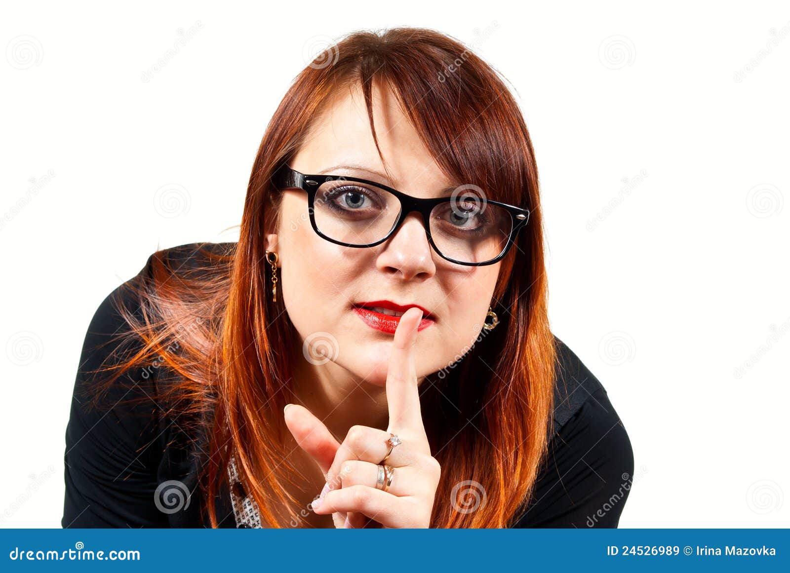 The sign of silence stock image. Image of natural, hushed - 24526989
