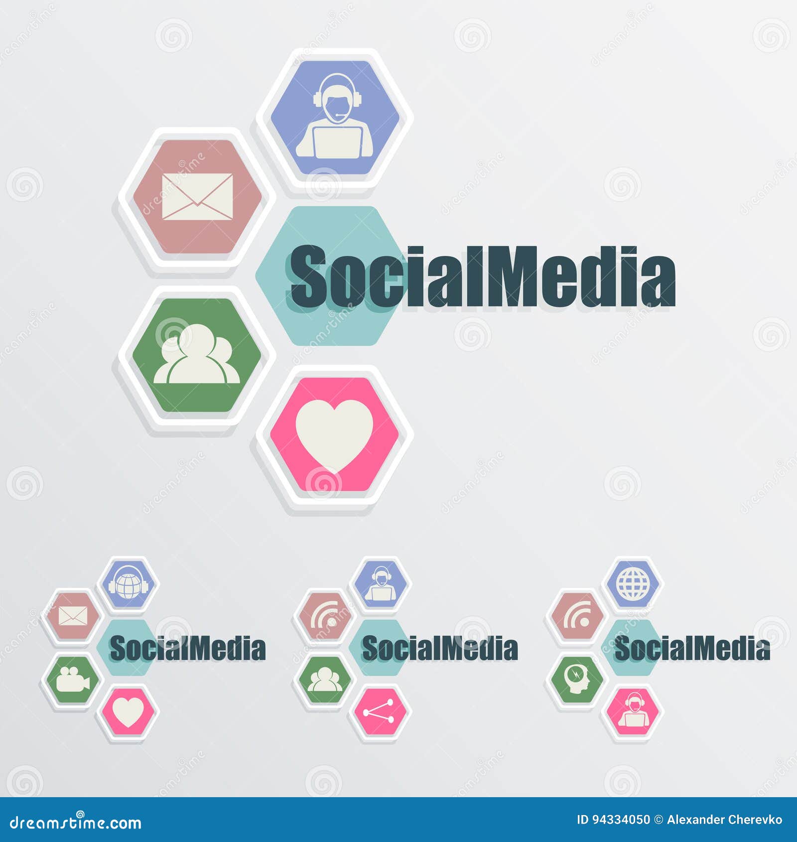 Sign Social Networks and the Internet Stock Vector - Illustration of ...