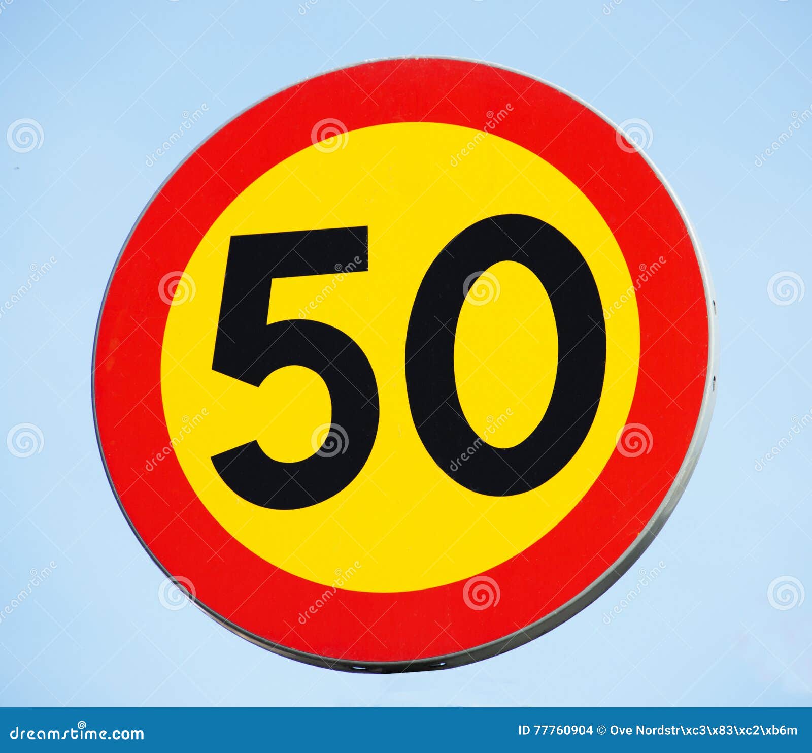 50 sign stock photo. Image of circle, sweden, blue, street - 77760904