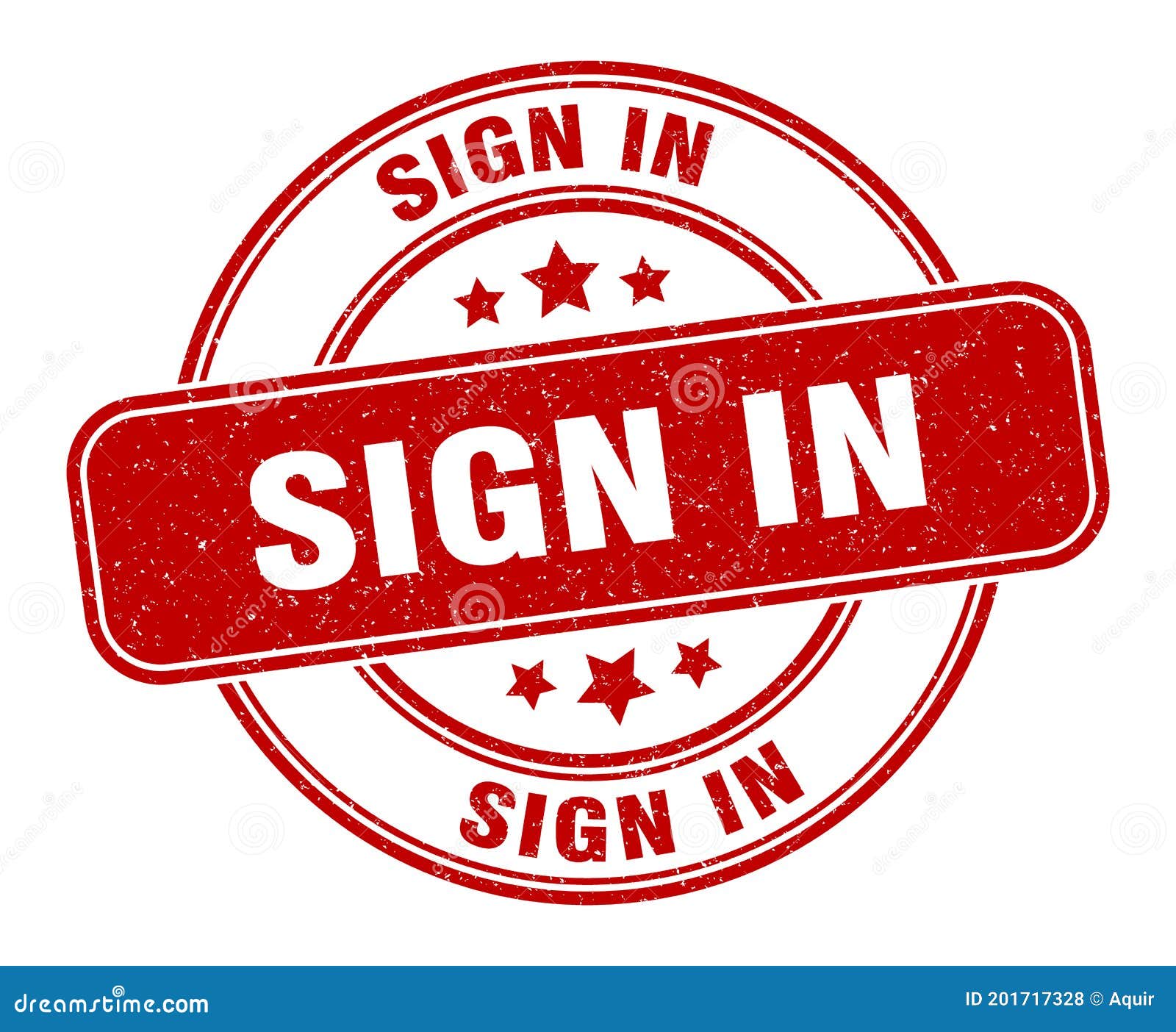 Sign in Stamp. Sign in Round Grunge Sign Stock Vector - Illustration of ...