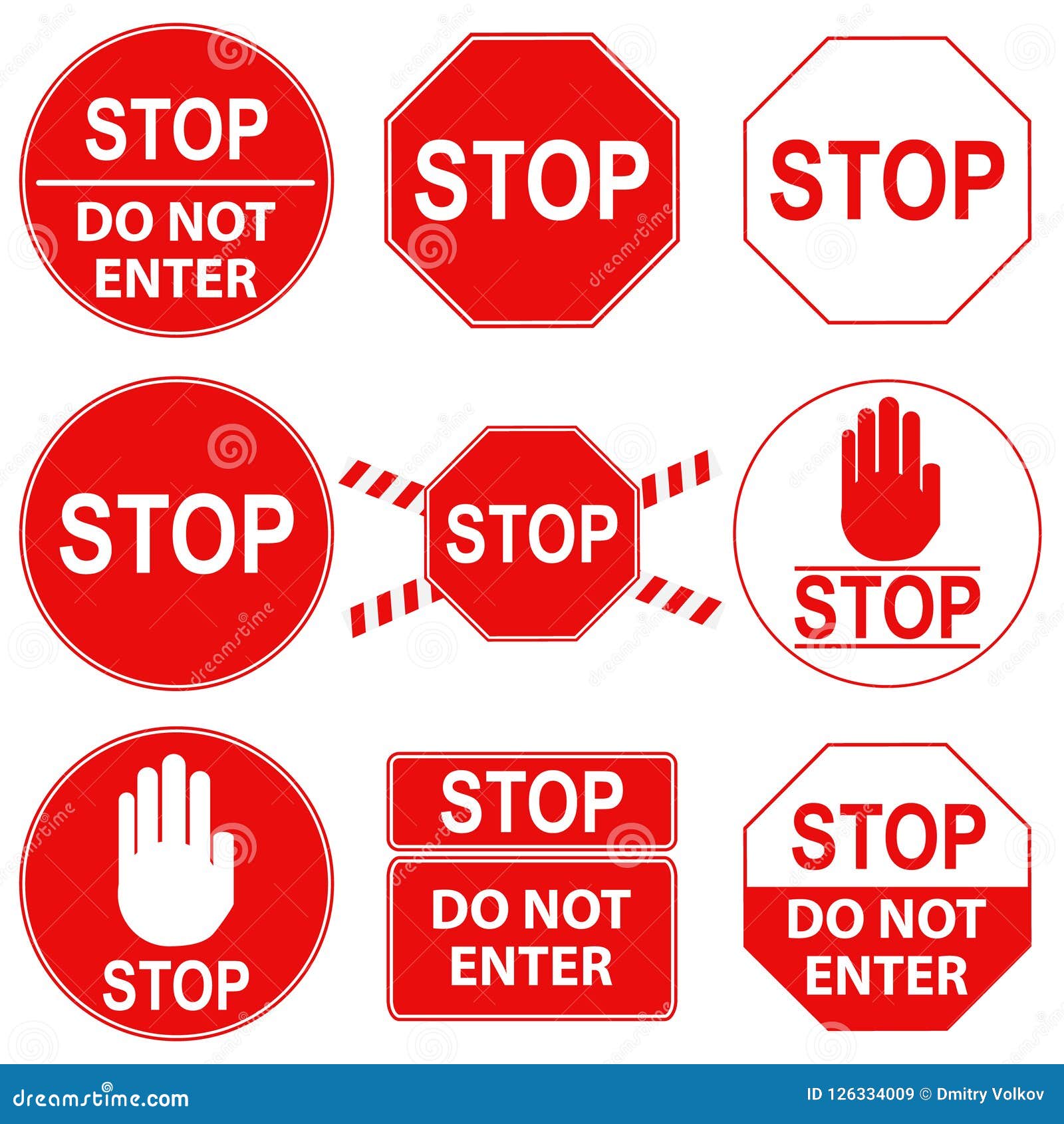 Sign STOP. Entry Prohibited, Prohibition Sign Red. Do Not Enter Stock ... Sign STOP. Entry Prohibited, Prohibition Sign Red. Do Not Enter Stock ...