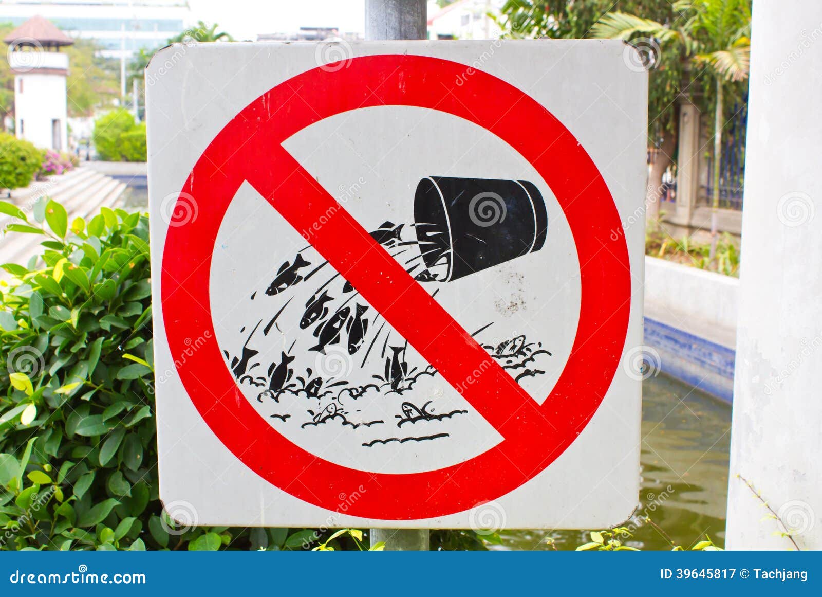 Sign Stop Release the Fish. Stock Image - Image of illegal, symbol ...