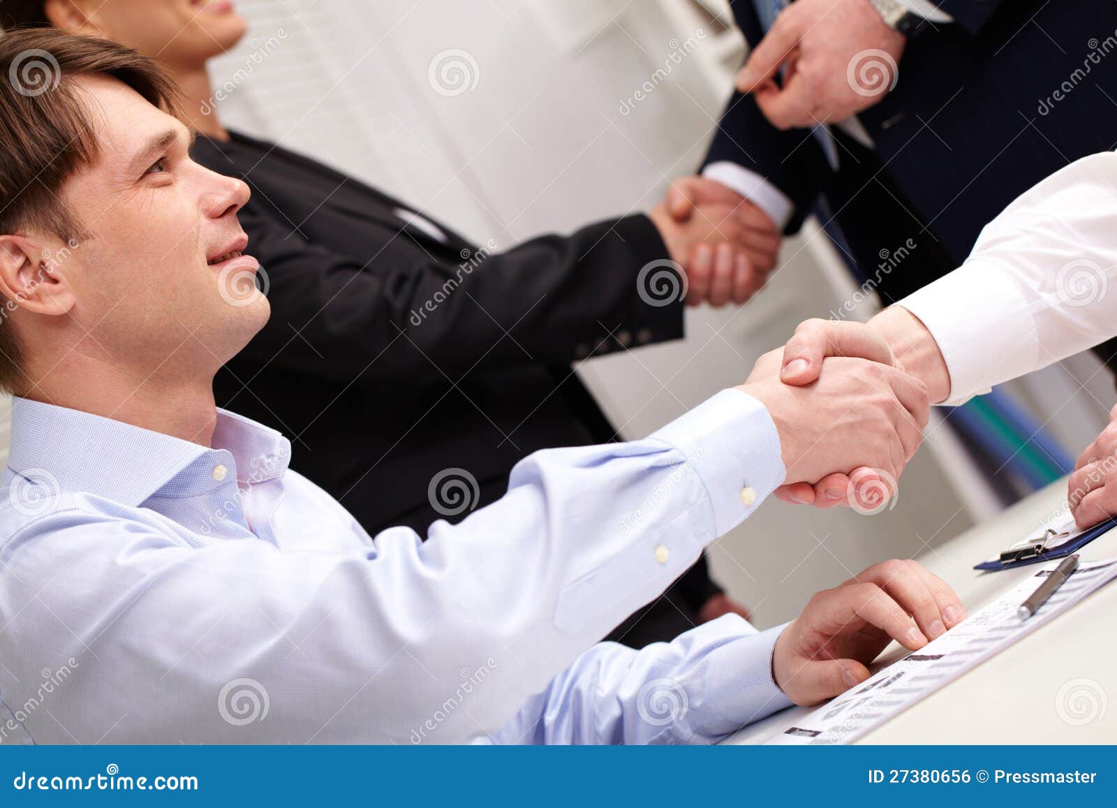 Sign of success stock photo. Image of businesswoman, formalwear - 27380656