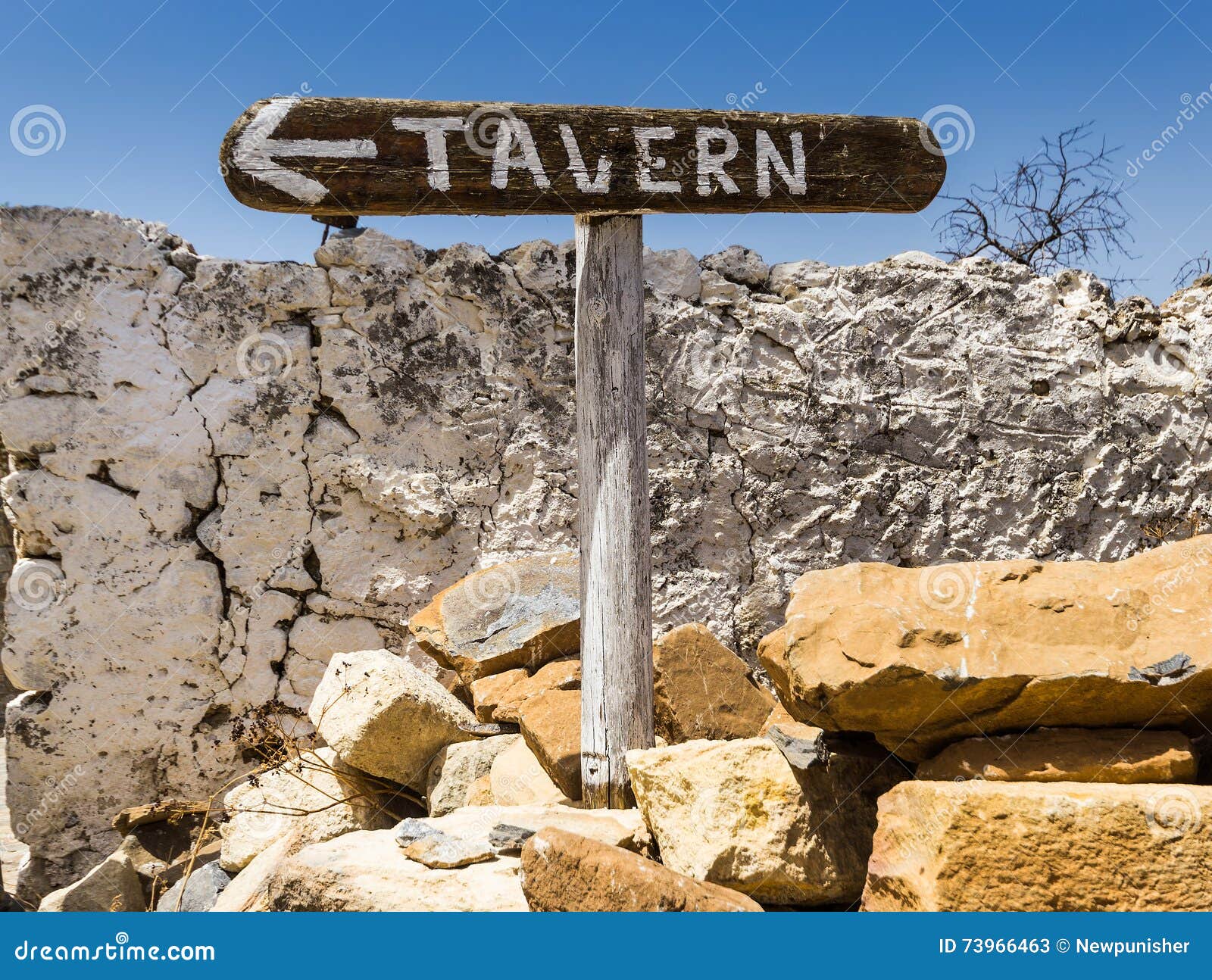 The sign tavern stock image. Image of board, route, isolated - 73966463