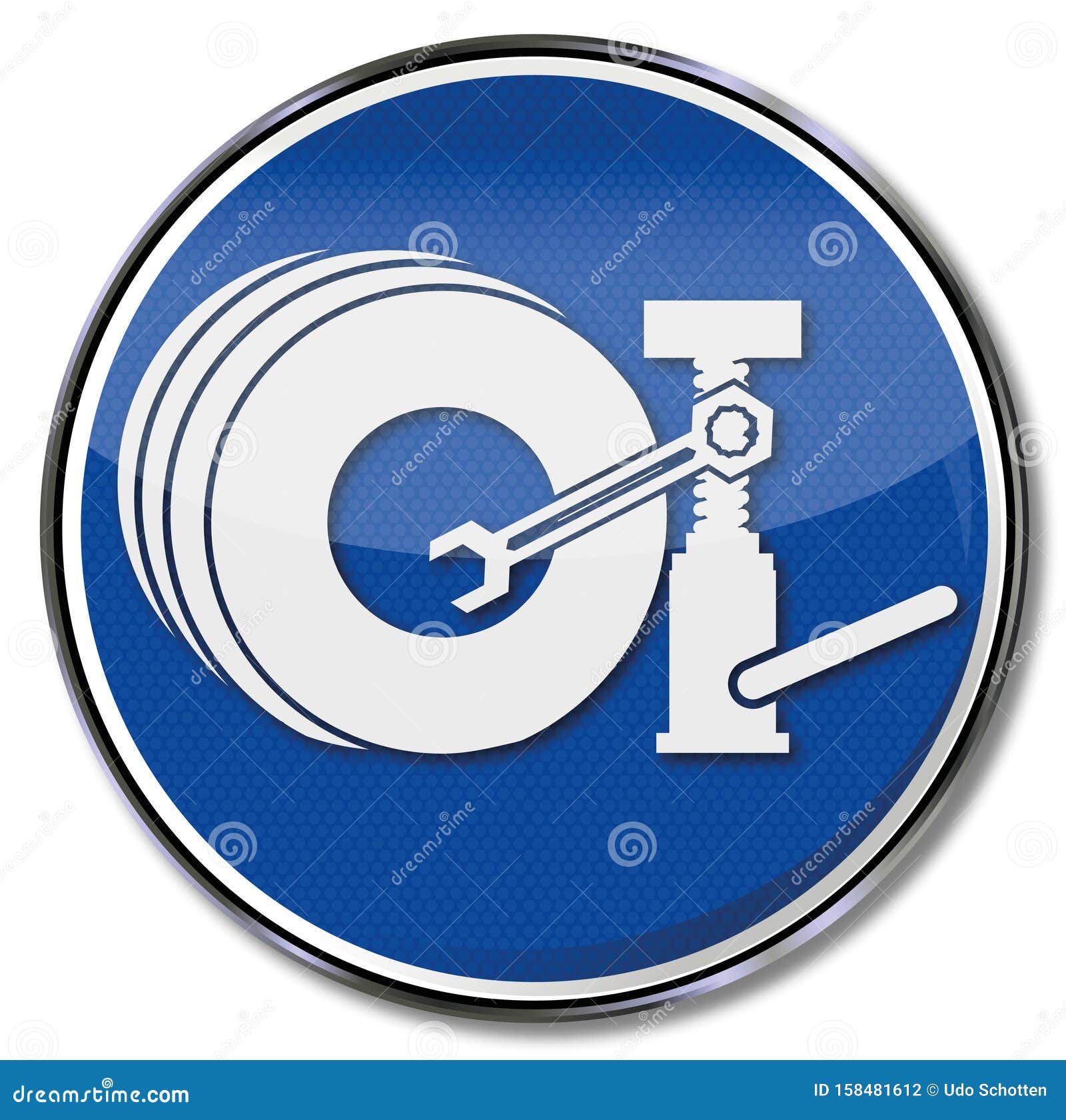 Car Tire Change Icon In Trendy Design Style. Car Tire Change Icon ...