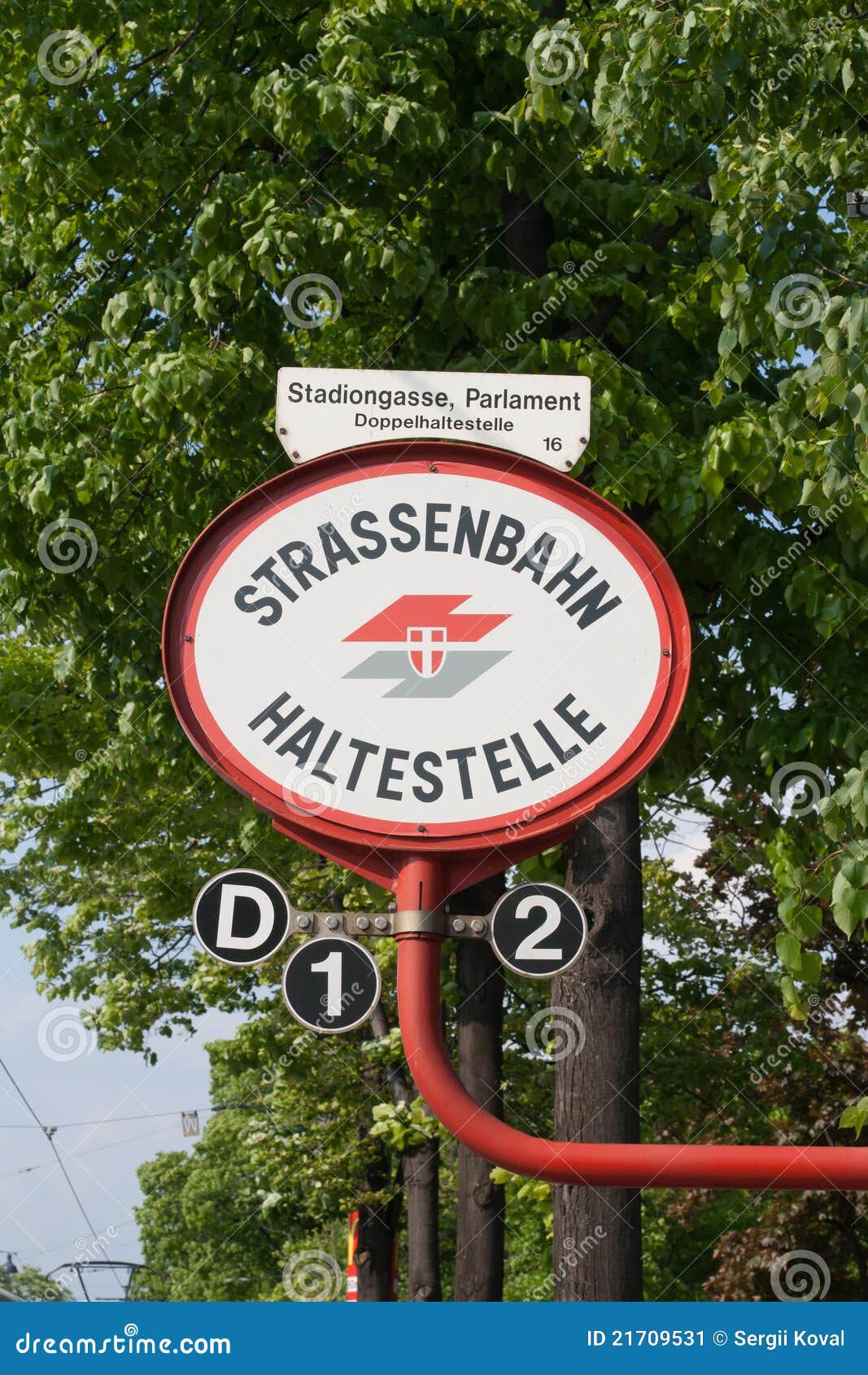 Tram Stop Sign Stock Photography | CartoonDealer.com #39139238