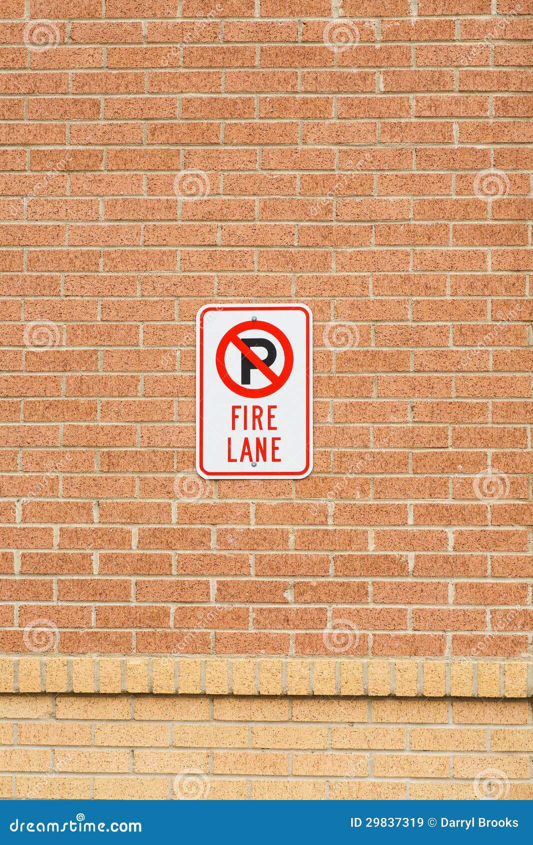 No Parking Fire Lane Royalty-Free Stock Photo | CartoonDealer.com #29837319