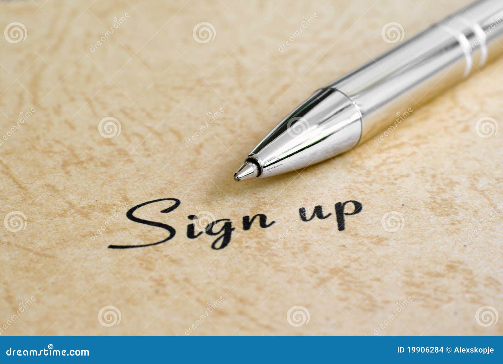 Sign up stock photo. Image of feather, academia, form - 19906284