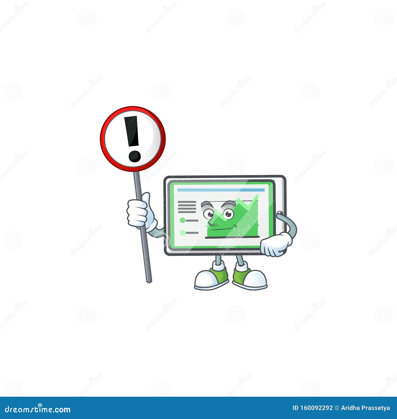 With Sign Up Chart Horizontal Table for Report Stock Vector ...