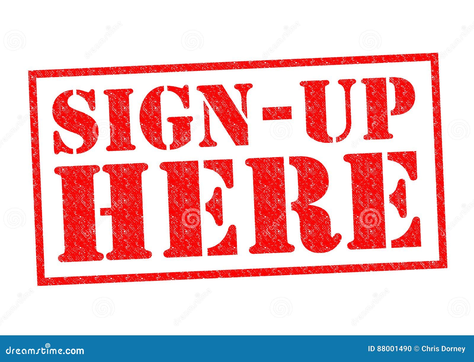 SIGN UP HERE stock illustration. Illustration of header - 88001490