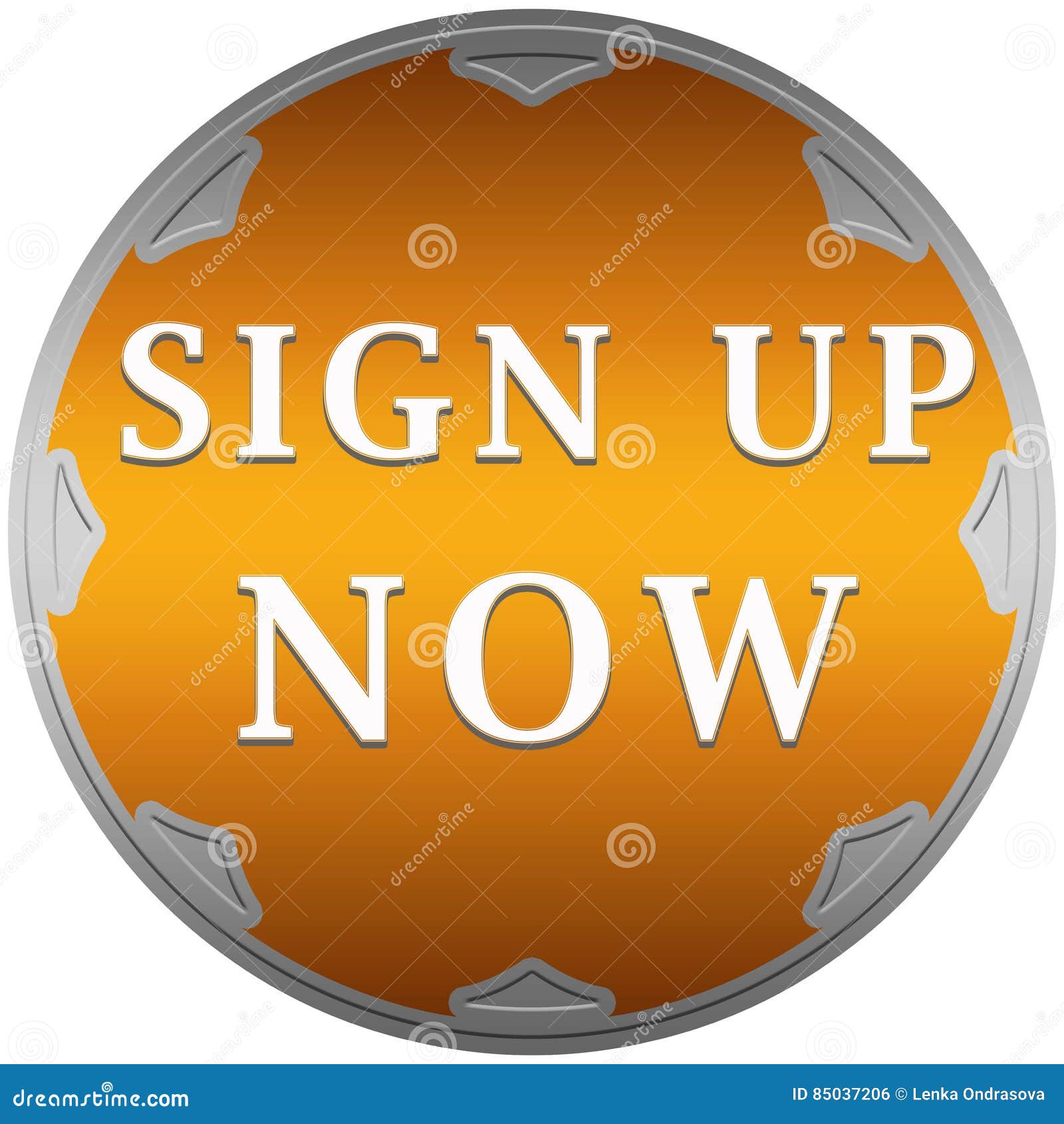 Sign up now button stock illustration. Illustration of advertising ...