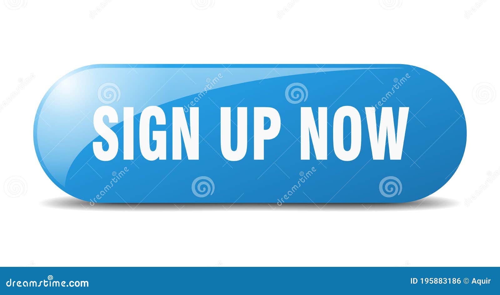 Sign Up Now Button. Sticker. Banner. Rounded Glass Sign Stock Vector ...