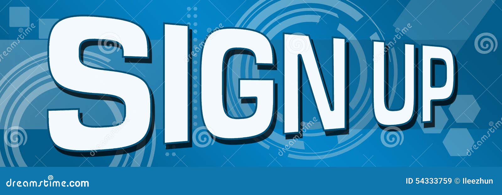 Sign Up Technical Background Stock Illustration - Illustration of sign ...