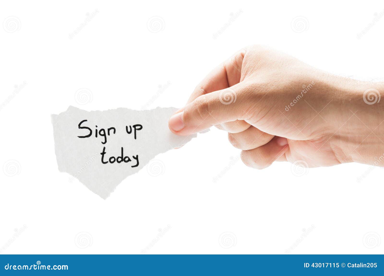 Sign up today stock image. Image of hand, feedback, background - 43017115