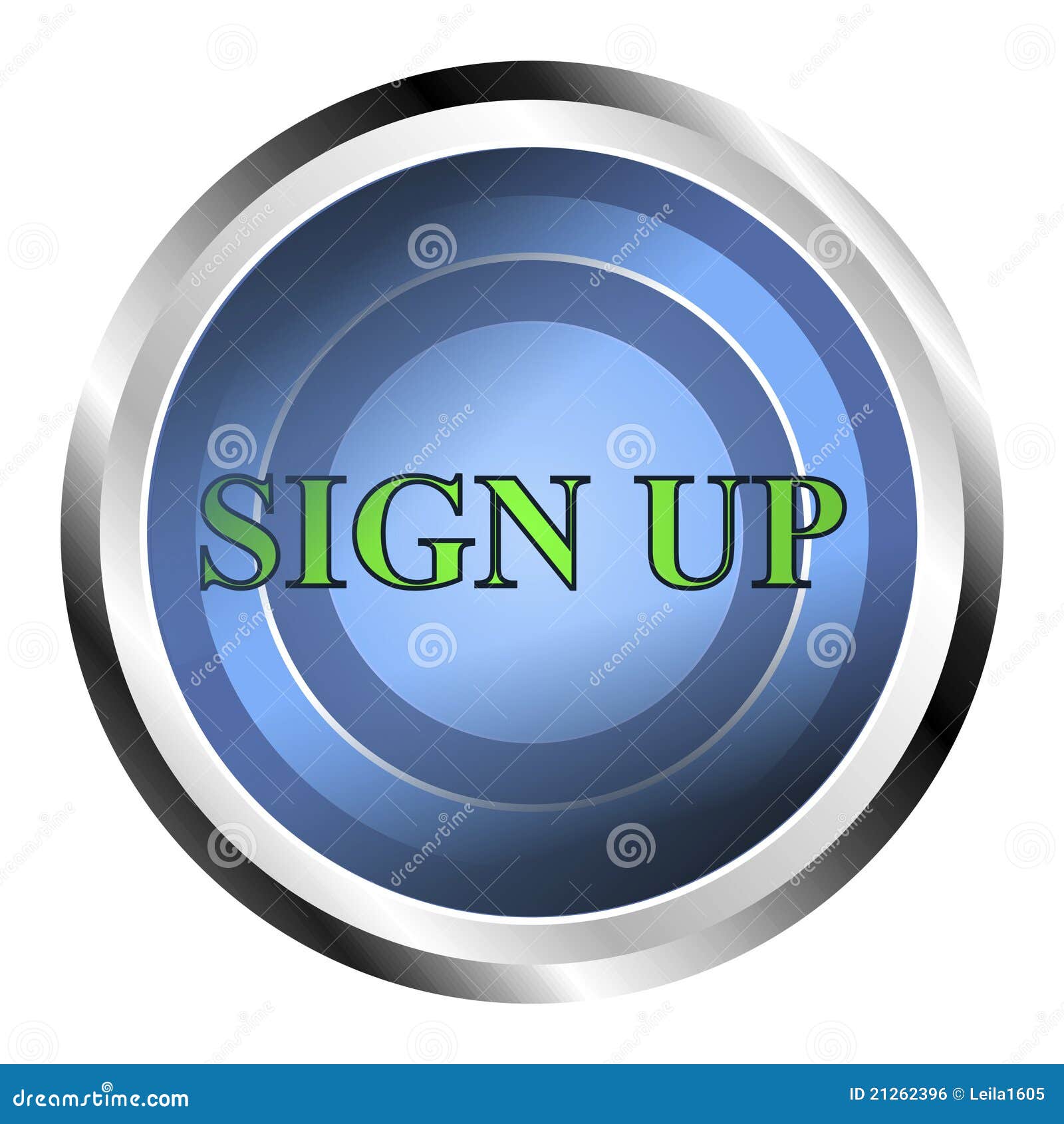 Sign up web button stock vector. Illustration of colorful - 21262396