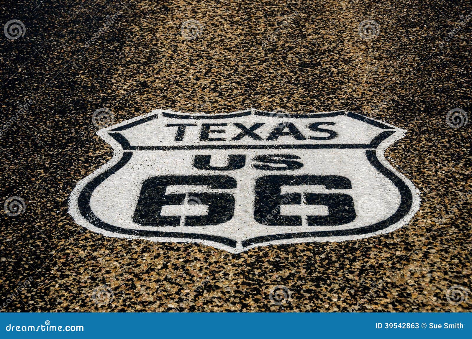 Sign for US 66 in Texas stock image. Image of route, texas - 39542863
