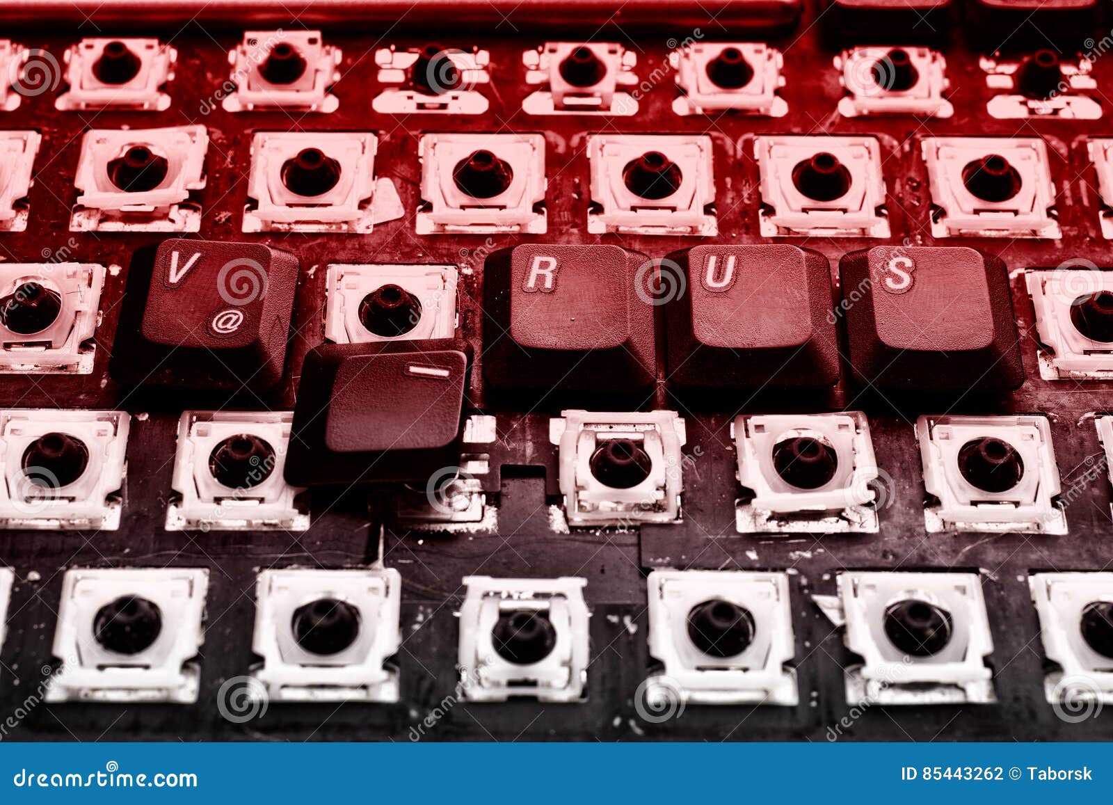 Sign VIRUS on keyboard stock photo. Image of wide, email - 85443262